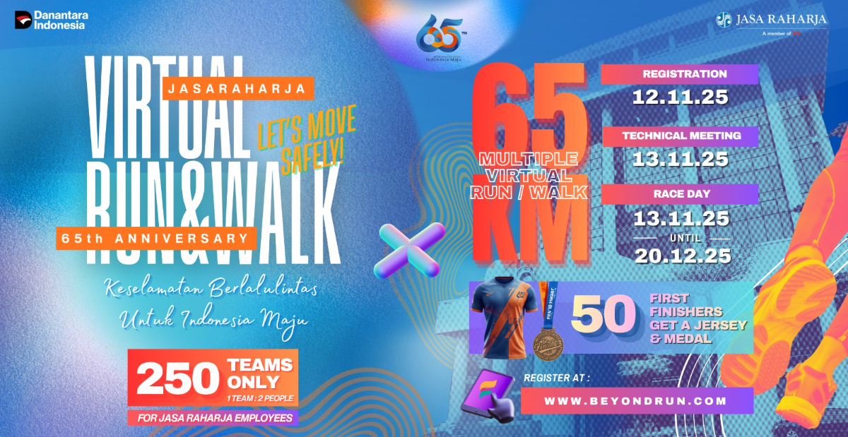 Virtual Run & Walk: Let's Move Safely!